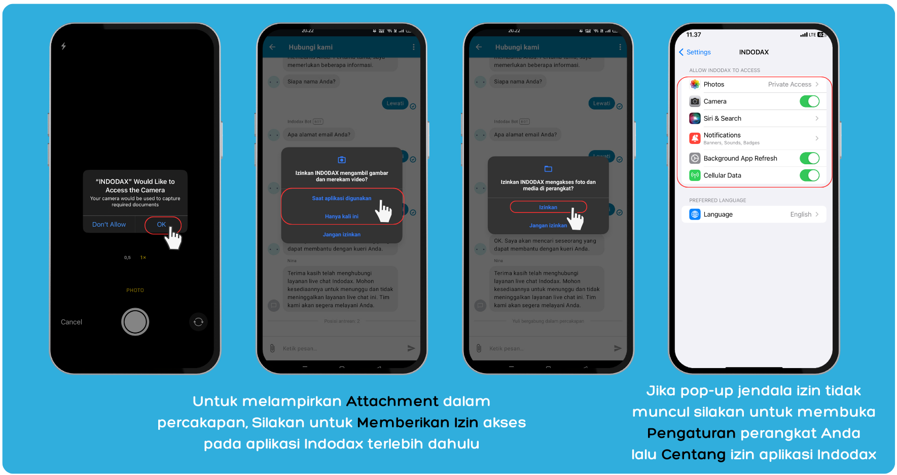 Cara Melakukan Pengaduan Melalui Live Chat Help Center Indodax – INDODAX